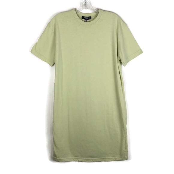 Missguided | Dresses | Missguided Tall Basic Tee Shirt Dress In Mint ...